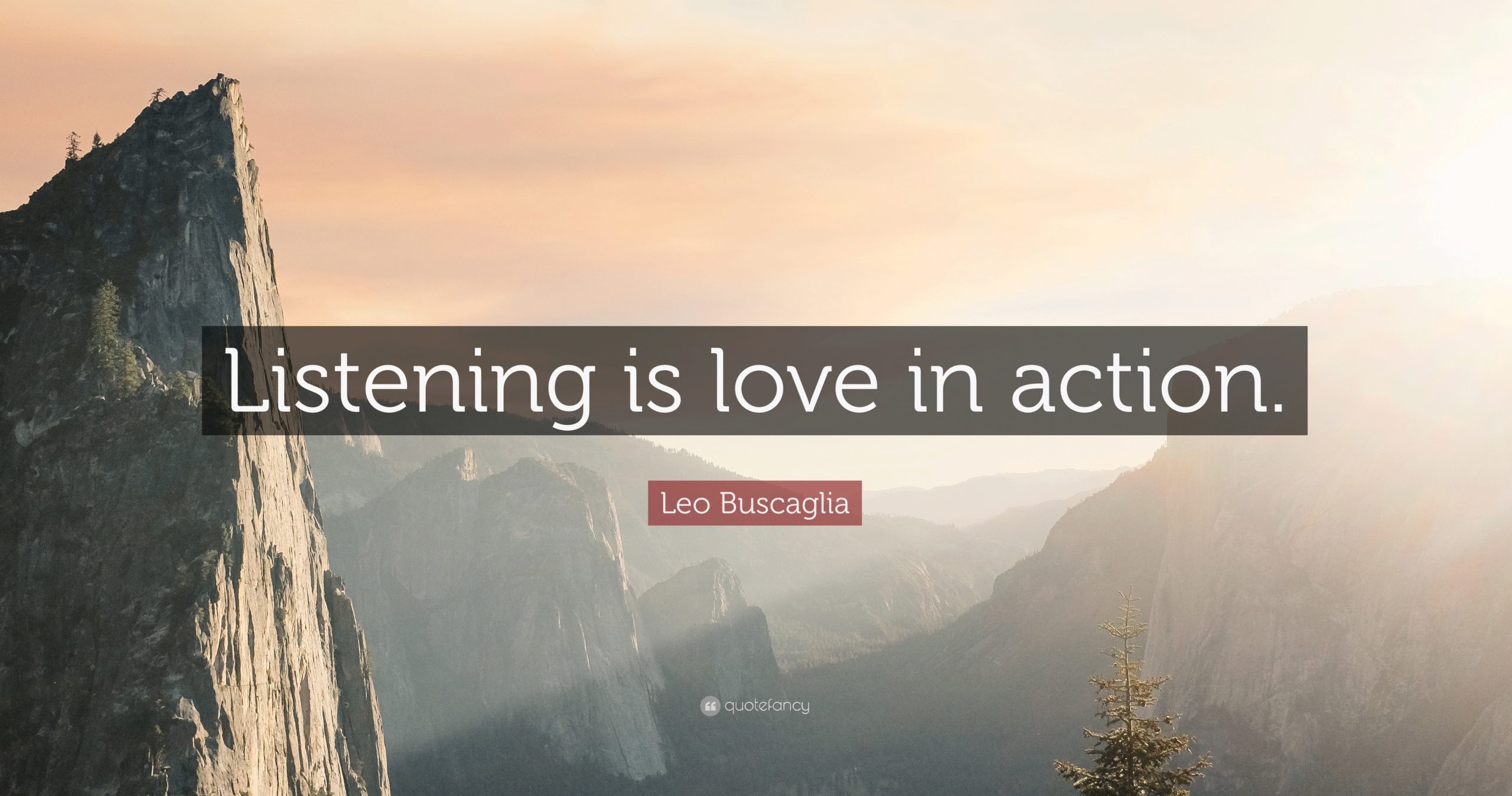 Listening is an Act of Love - HandTales